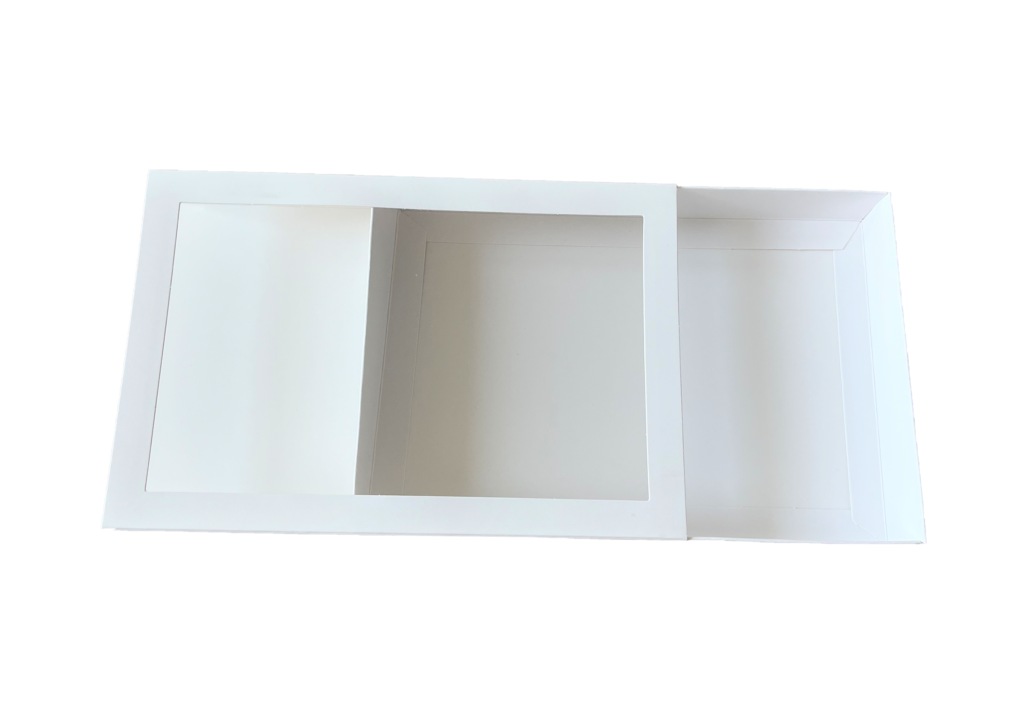 9" x 6" x 1.25" Slider Box Window - POP Solutions Inc.